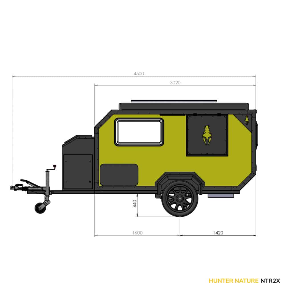 Hunter Nature NTR 2X Offroad Wohnwagen - Allroad Campers